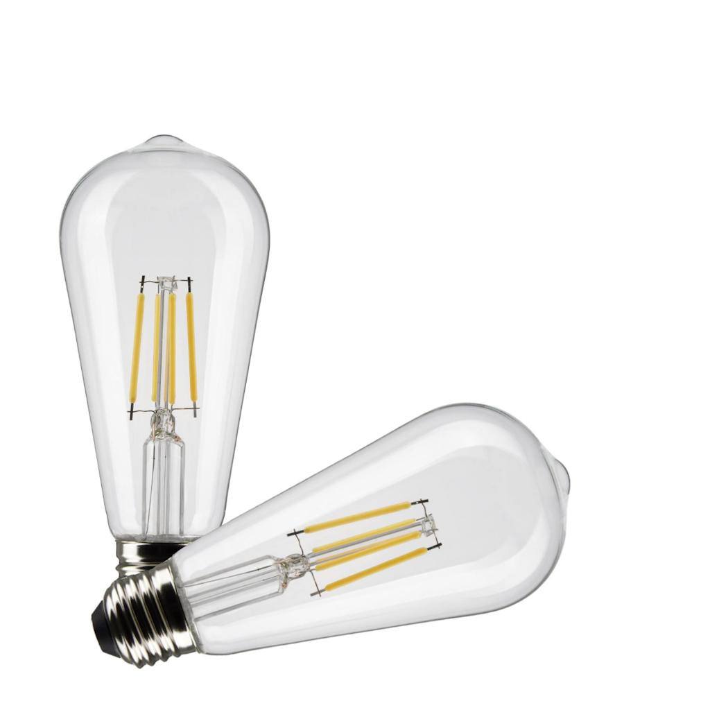 Satco 21869 - Edison Style Antique Filament LED Light Bulb | LightBulbs.com