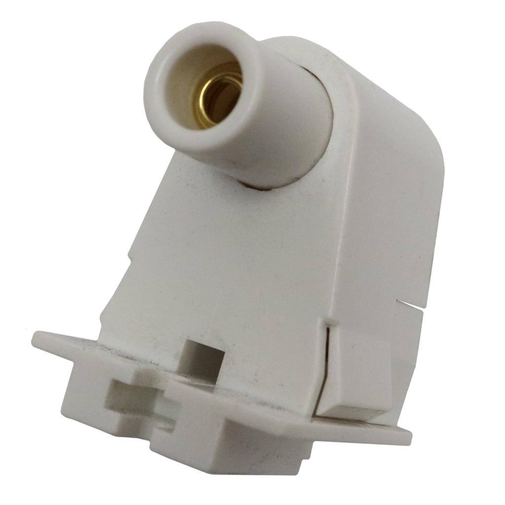 Keystone 12495 - 1-Pin Fluorescent Base Socket | LightBulbs.com